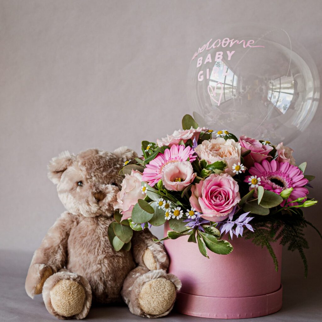 New Baby Arrangement – Hannah Burnett Florist